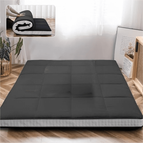 Japanese Foldable Mattress Topper Thicken Tatami Mat Roll Up Mattress ...