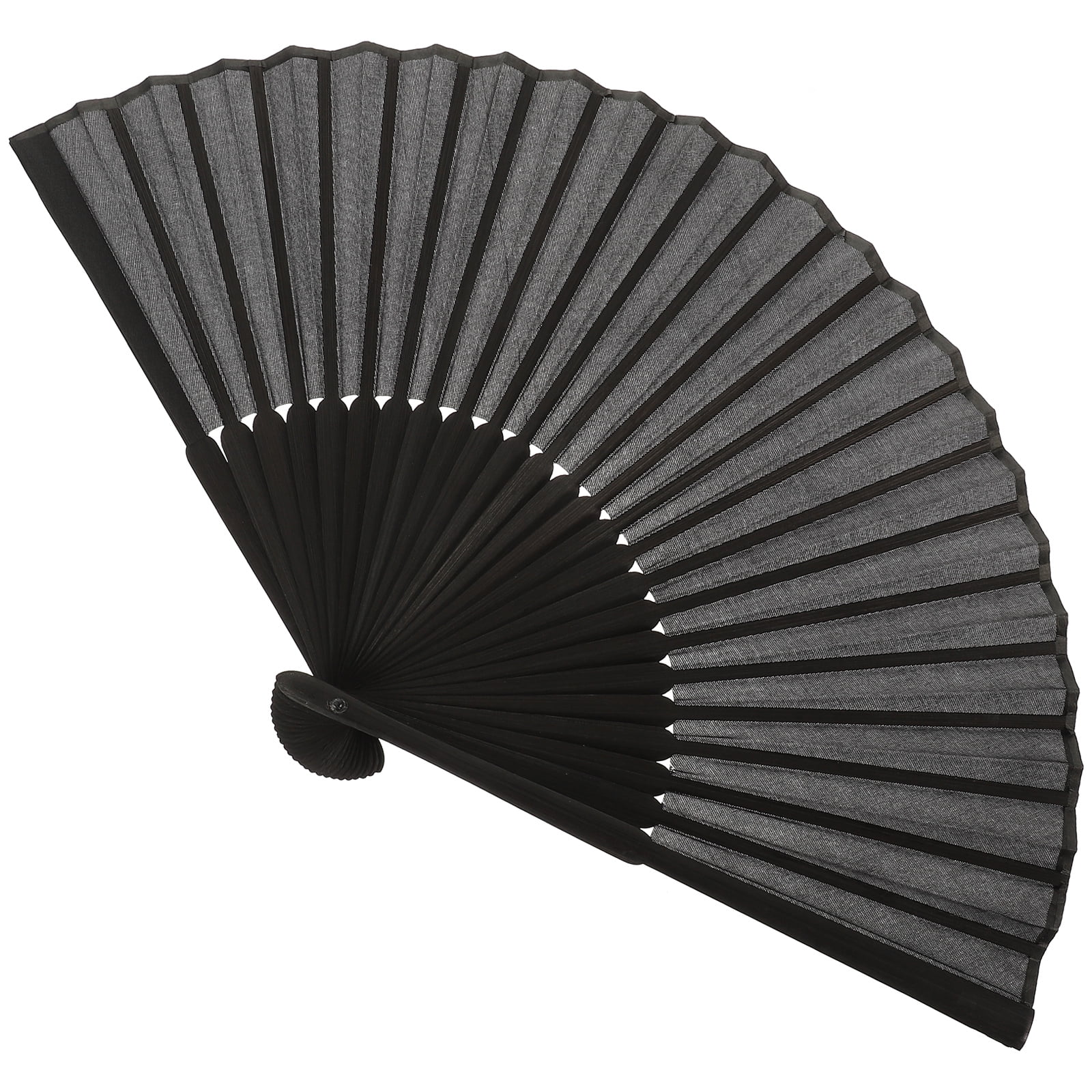 TABLZONE Cool Summer Black Folding Fan for Men Lightweight and Durable ...