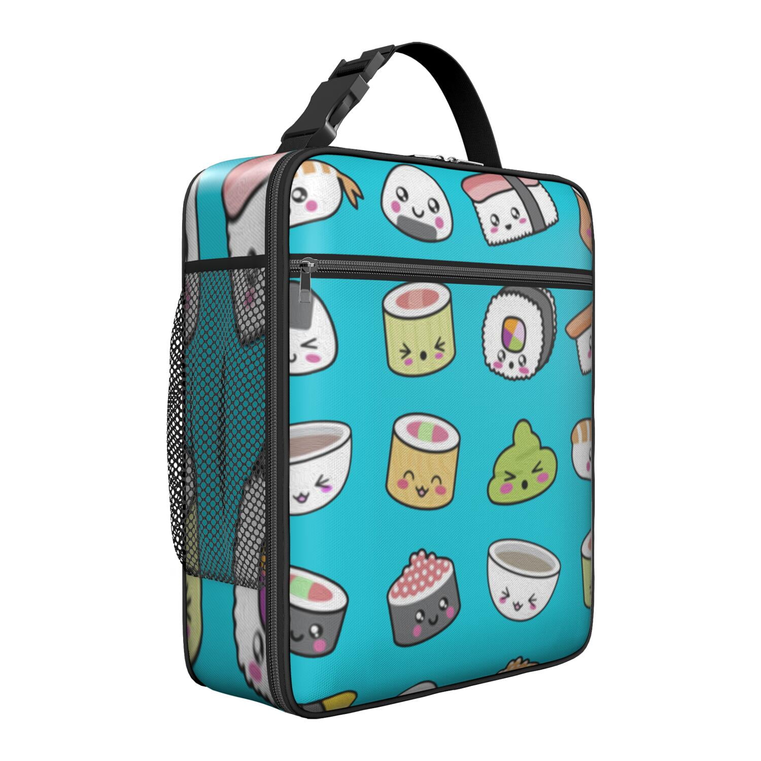 Japanese Food Lunch Bag – Sushi Roll Kawaii Sushi Party Cartoon Rice ...