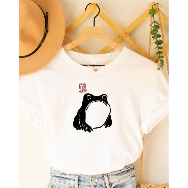 Japanese Frog Matsumoto Hoji Toad Shirt Unimpressed Frog Lover Shirt