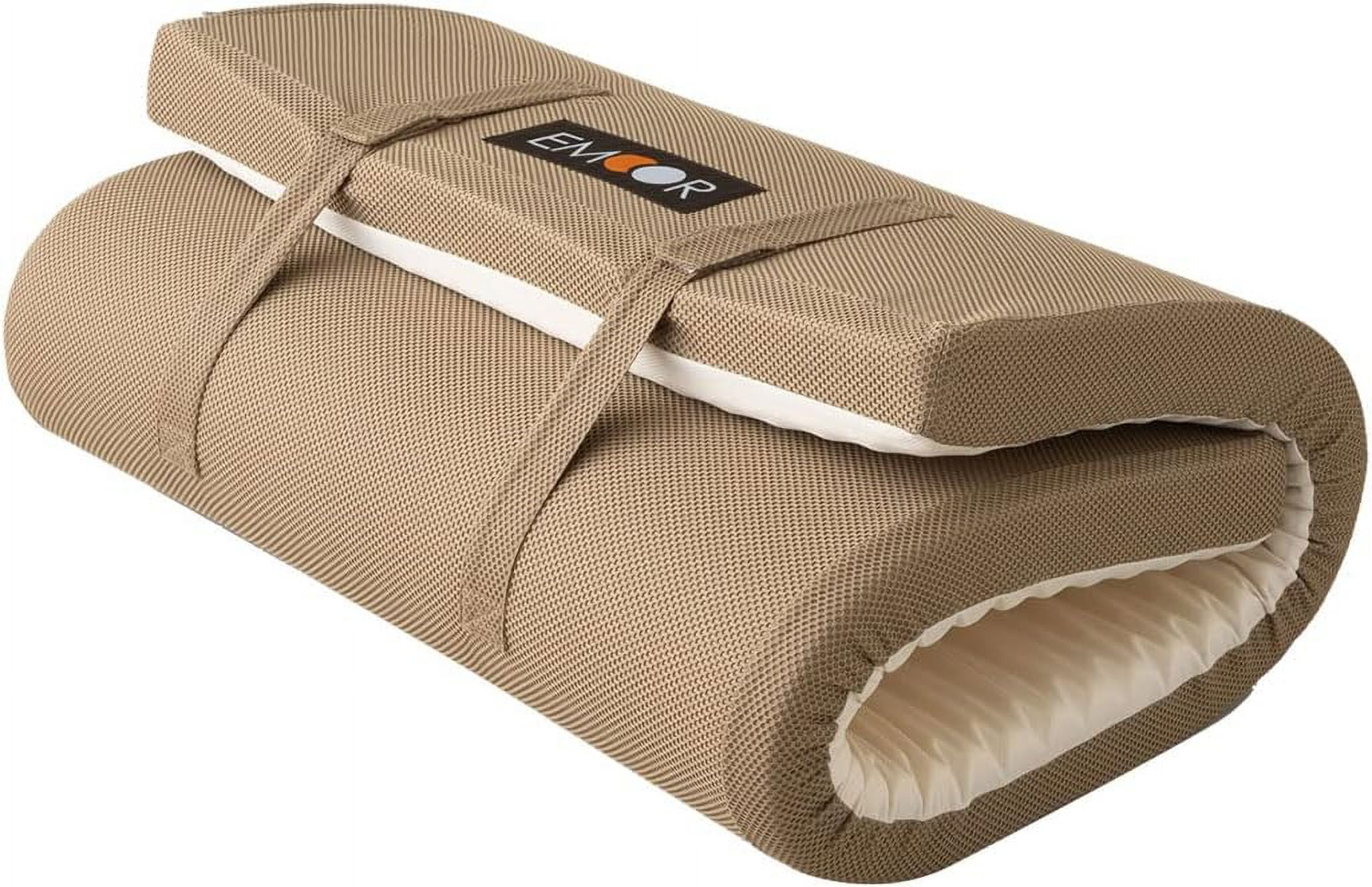 Japanese Futon Mattress Roll-Type Relax Full, High-Resilience Removable ...