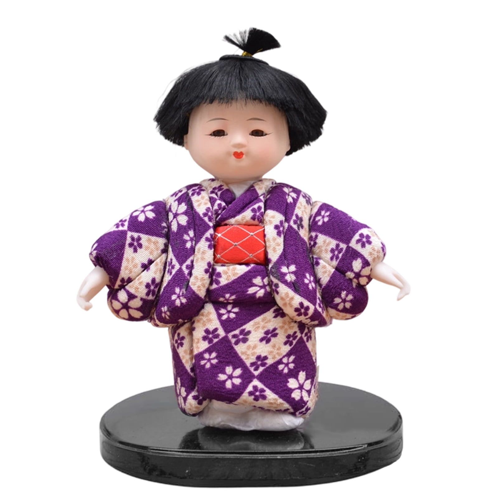 Japanese Geisha Figurine Resin Statue, Handcrafted Kimono Doll ...
