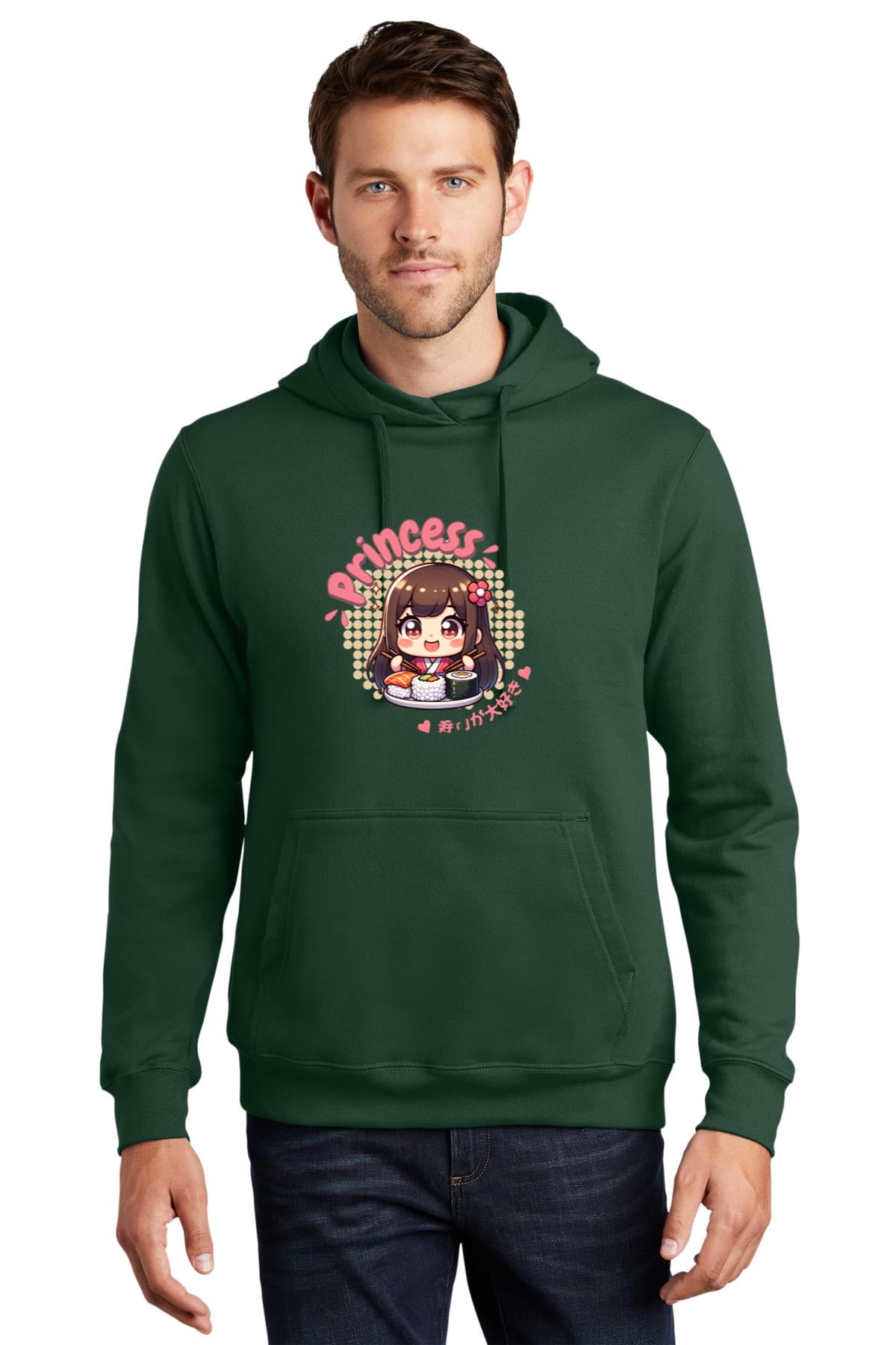Japanese Girl Hoodie Cute Kawaii Style Sweet Fun Minimal Art For You up to 5XL - Walmart.com