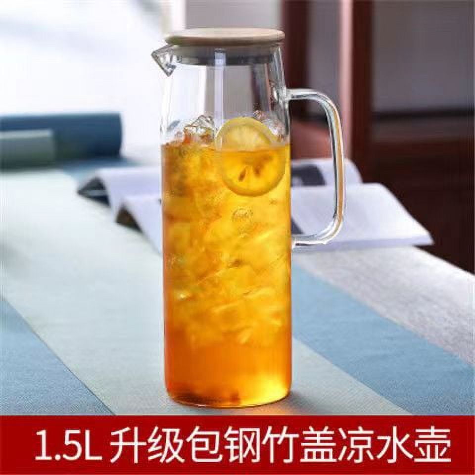 Japanese Glass Good-looking Cold Water Bottle Thickened Jug Large ...