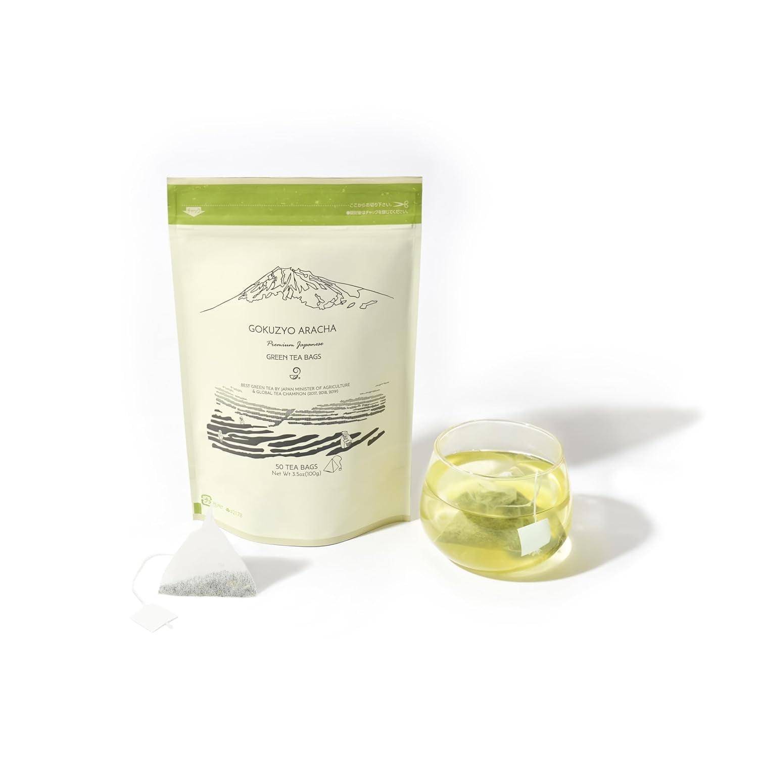Japanese Green Tea Co Gokuzyo Aracha – Highest-Grade, Deep Steamed ...