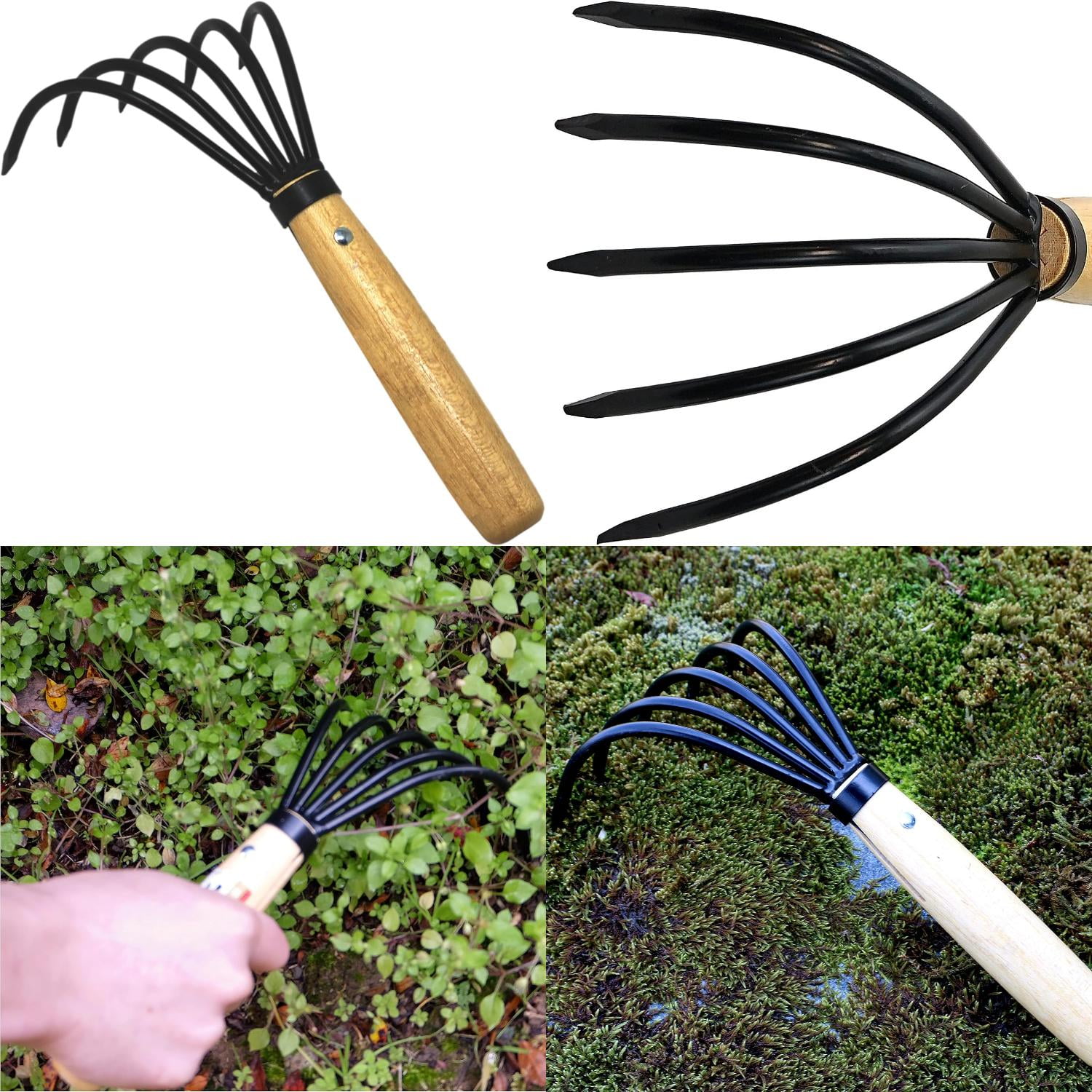 Japanese Hand Cultivator Garden Tool Heavy Duty Japanese Hand Forged ...