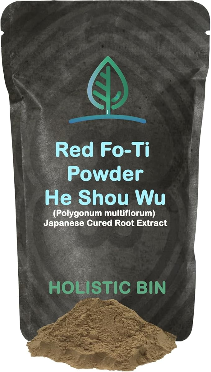 Japanese He Shou Wu Fo Ti Powder Potent Fermented Herbal Extract for ...