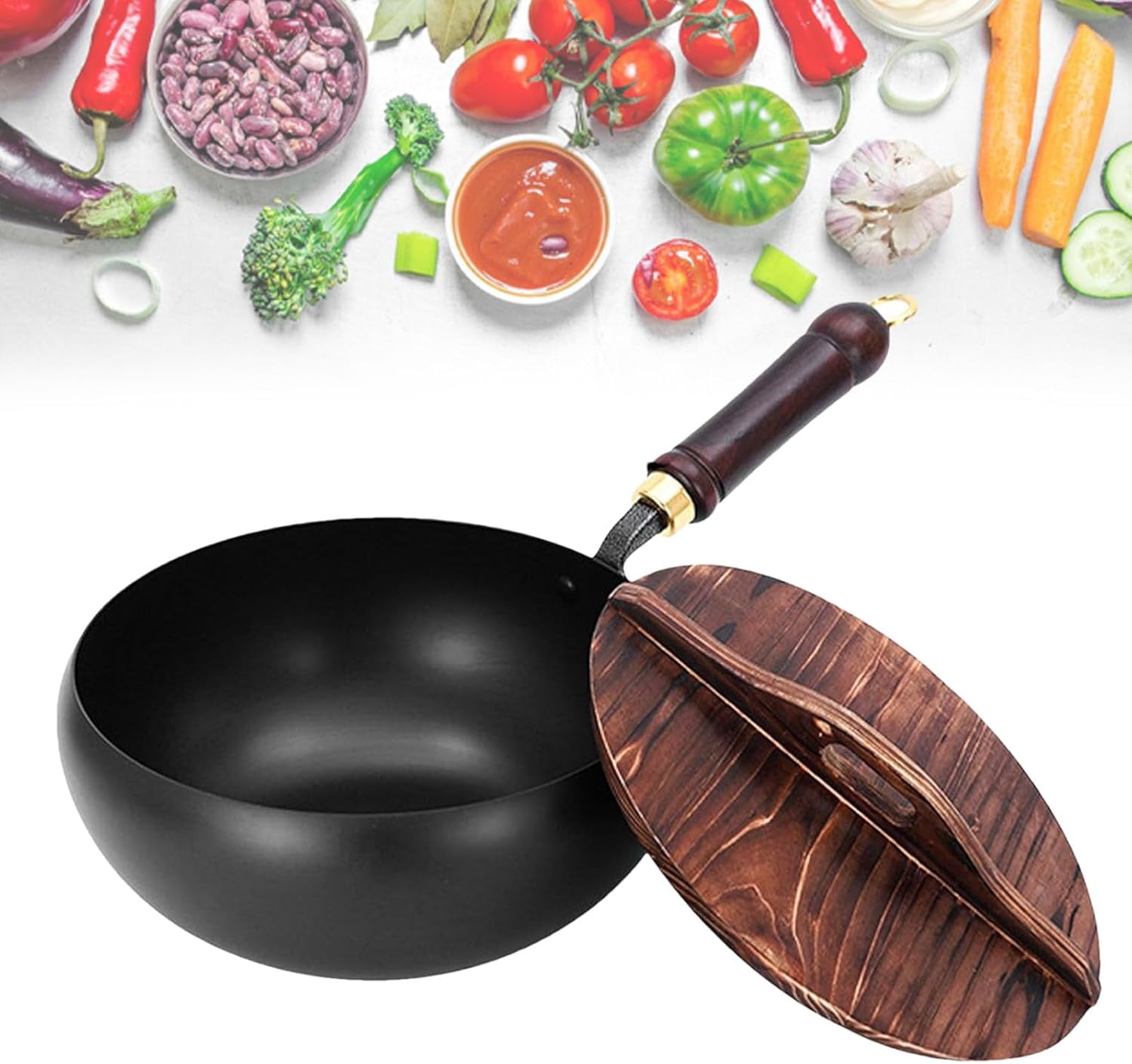 Japanese High Purity Durable Suntup Iron Pan, Hand-Forged Non-Stick ...