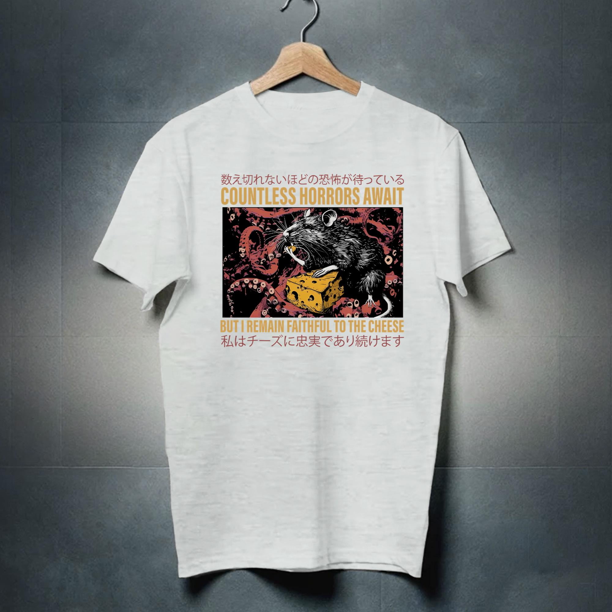 Japanese Horror Rat Retro Countless Horrors Await Shirt-TH39156 ...