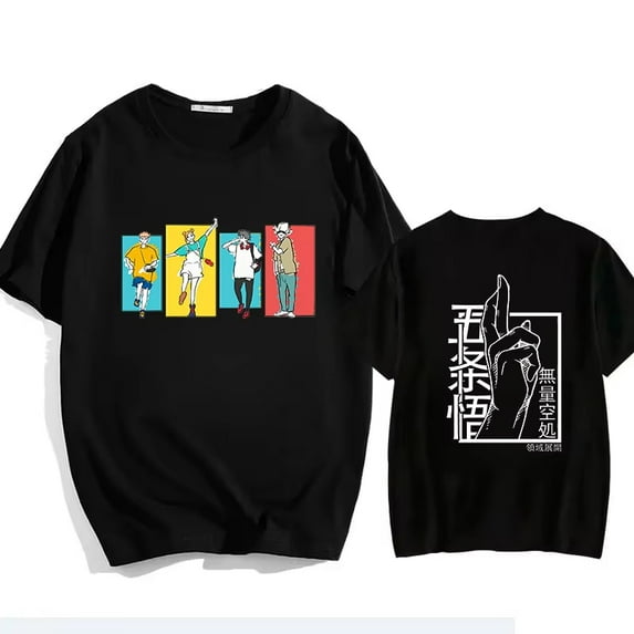 Japanese Jujutsu Kaisen Gojo Anime T-shirt Unisex Anime Gojo Satoru ...