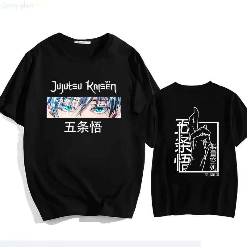 Japanese Jujutsu Kaisen Gojo Anime T-shirt Unisex Anime Gojo Satoru ...