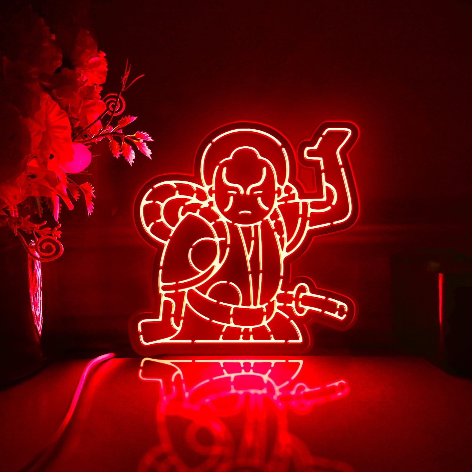 Japanese Kabuki Led Light Box, Dimmable Neon-Like Light Signs USB Power ...