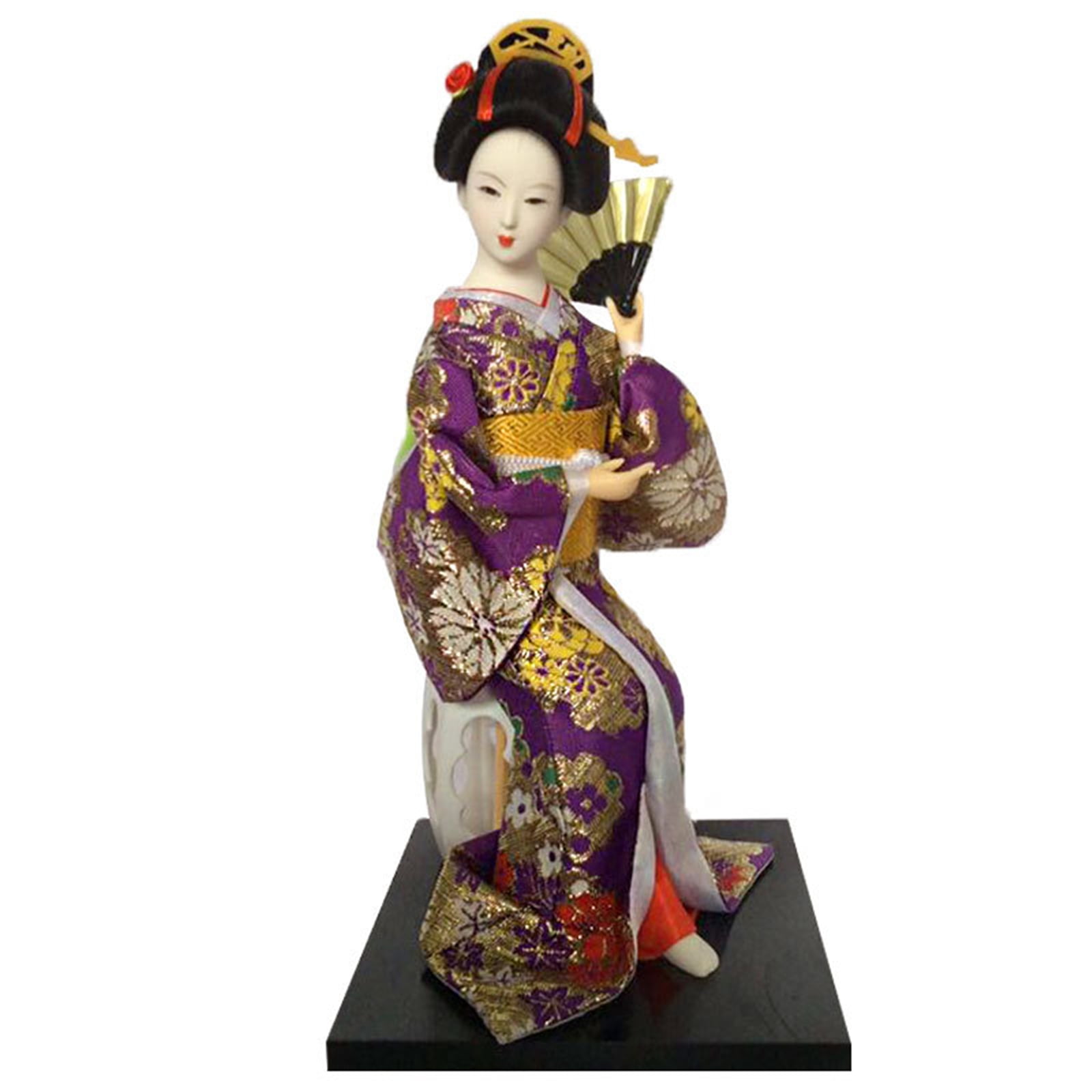 Japanese Kimono Geisha Figure 12Inch Collectible Toy for Home and ...