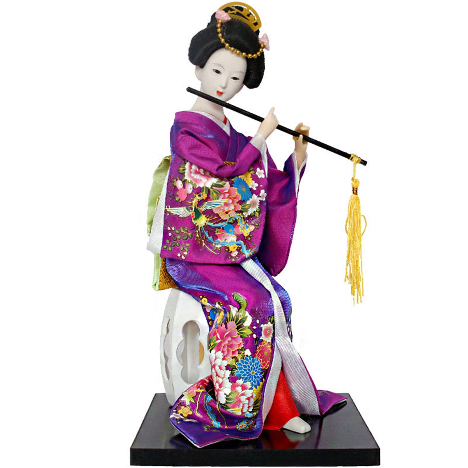 Japanese Kimono Geisha Figure 12Inch Collectible Toy for Home and ...