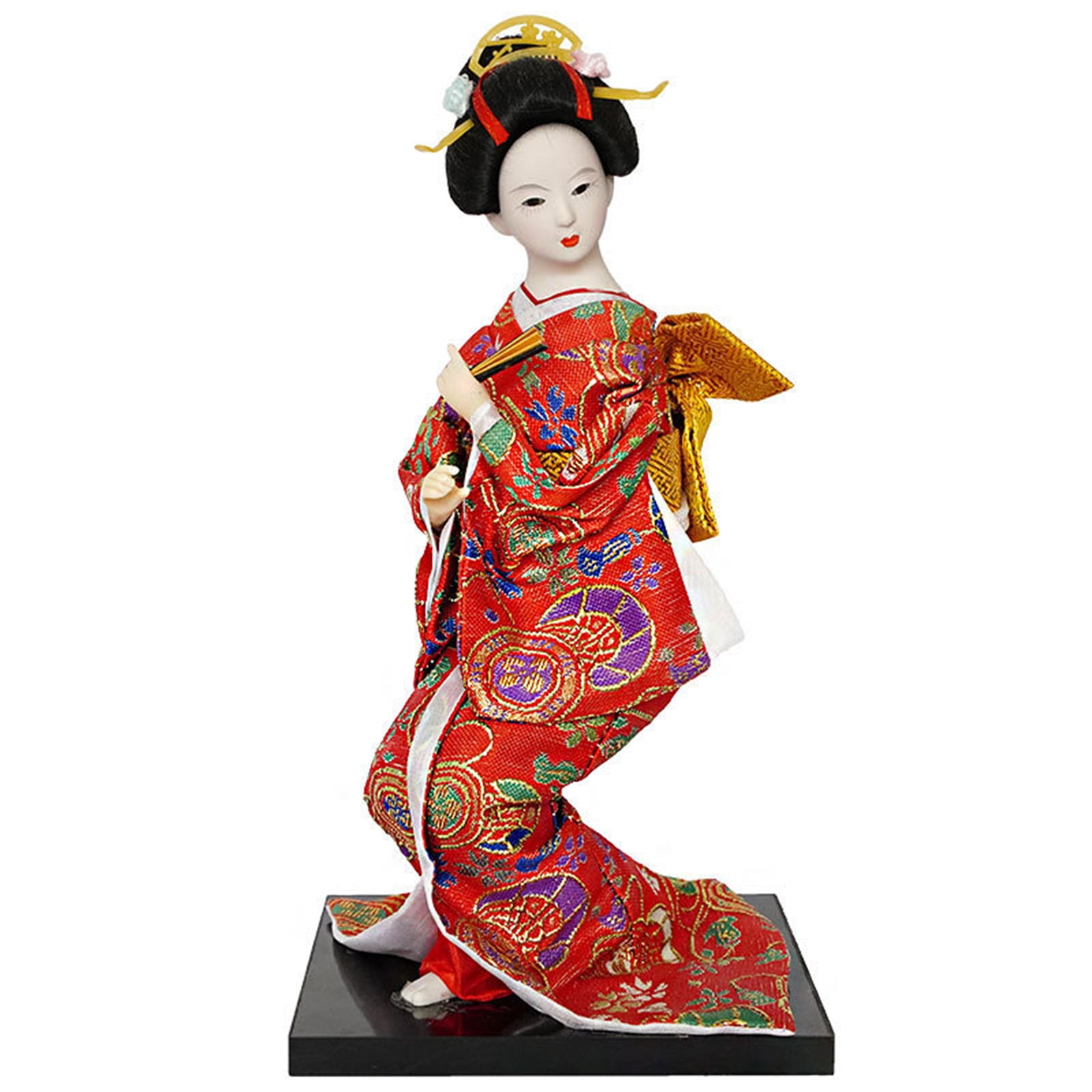 Japanese Kimono Geisha Figure 12Inch Collectible Toy for Home and ...