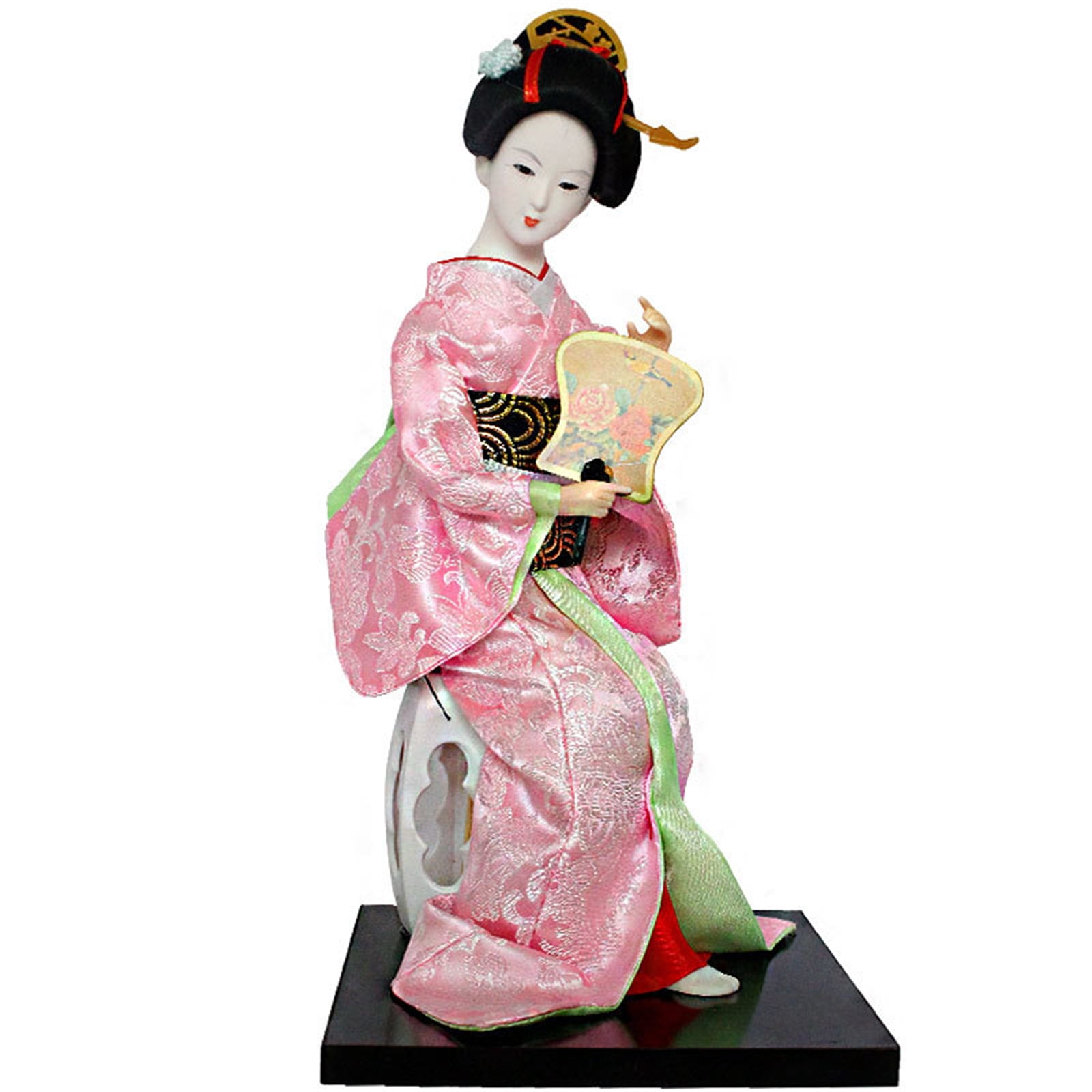 Decorative 12Inch Japanese Geisha Figure Kimono Figure for Living Room ...