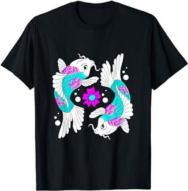 Japanese Koi Carp Nishikigoi Jinli Fish T-Shirt - Walmart.com