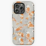 Japanese Koi Fish Artwork Art iPhone Case 17 16 15 14 13 12 11 Pro Max ...