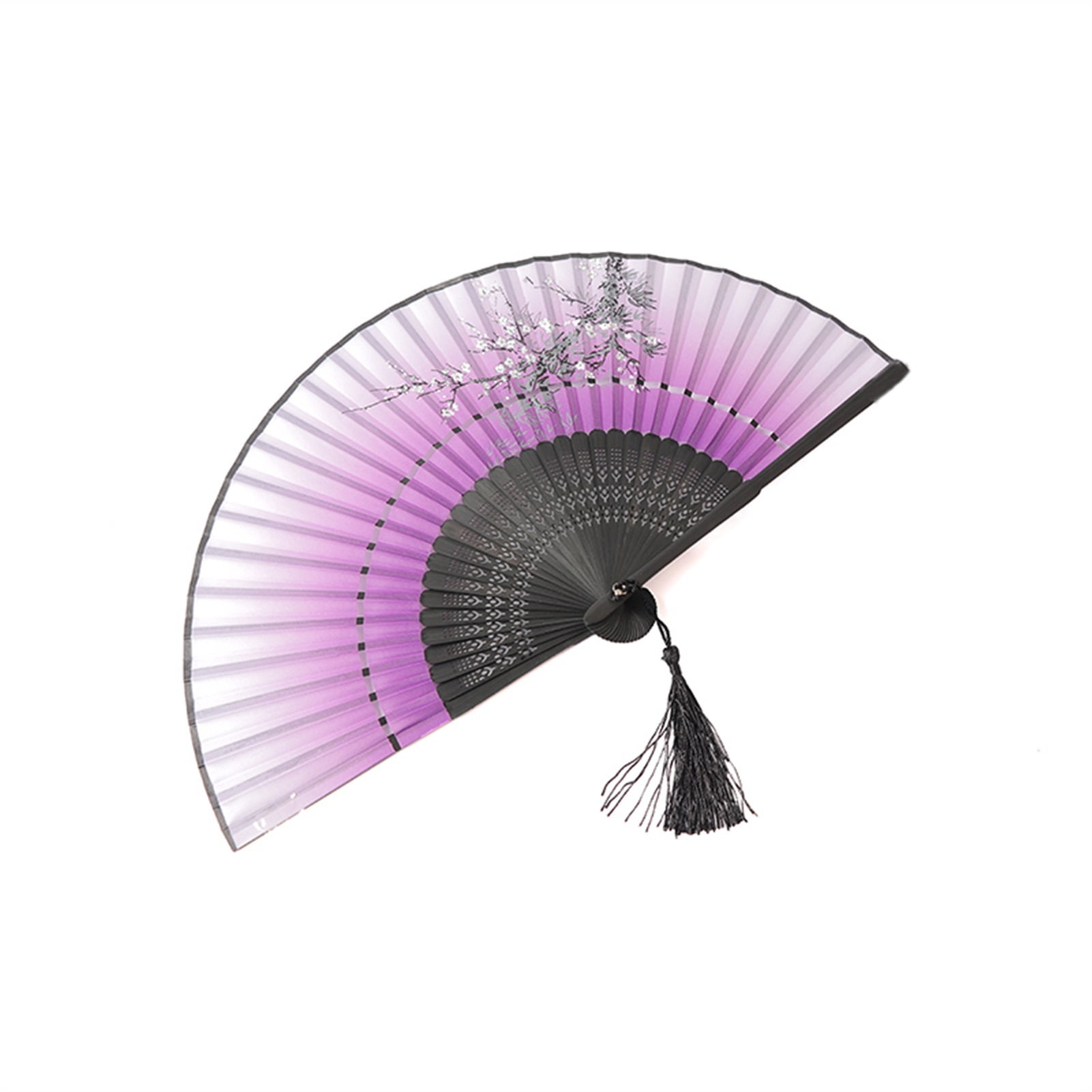 Japanese Ladies Bamboo Folding Hand Fans, Personalized Bamboo Fan of ...
