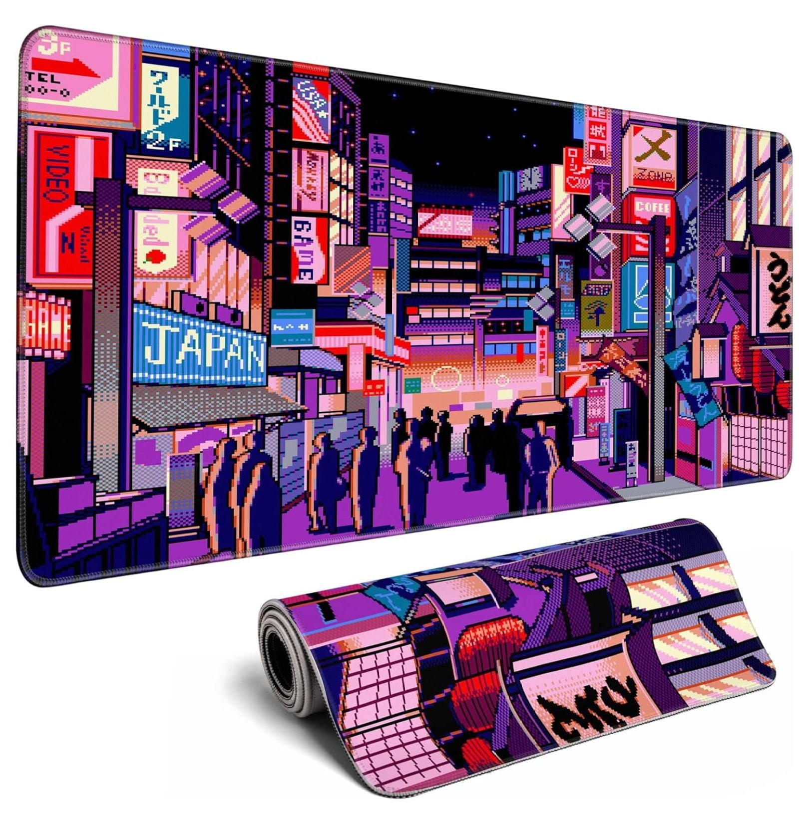 Japanese Large Mouse Pad XL - Anime Extended Gaming Mouse Mat Desk Pad ...