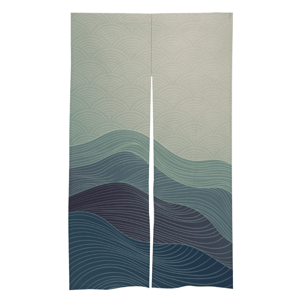 Japanese Linen Noren Door Doorway Curtain Room Divider Tapestry 34" x ...
