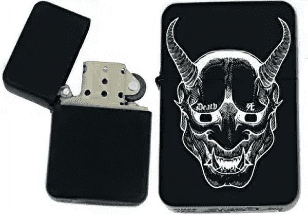 Japanese Mask Oni Demon Kabuki Unique Collectible Gifts Infinity Black ...