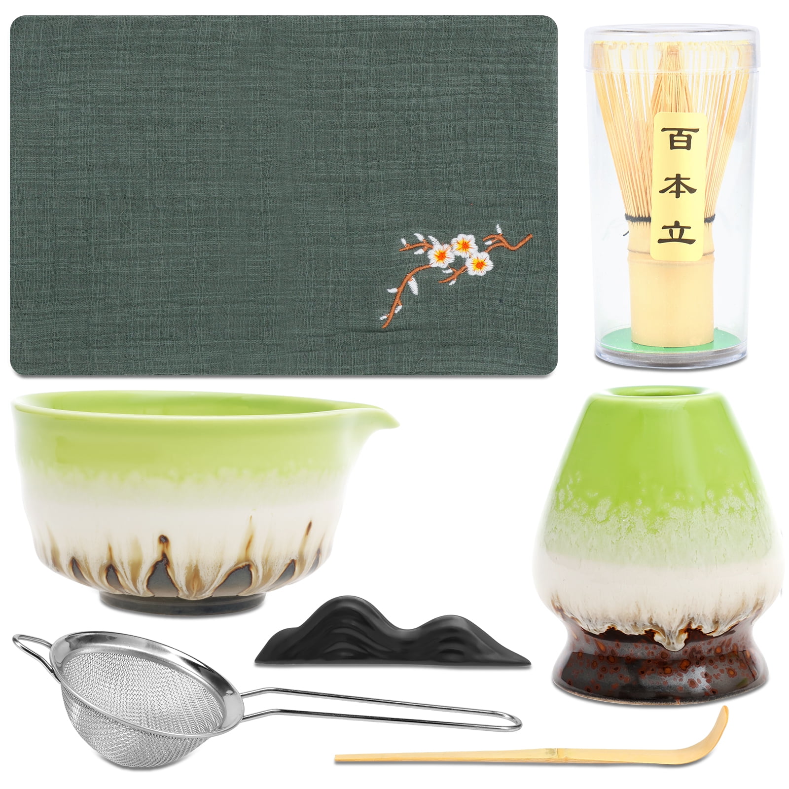 Japanese Matcha Set Interesting Matcha Kit Elegant Matcha Whisk Matcha ...