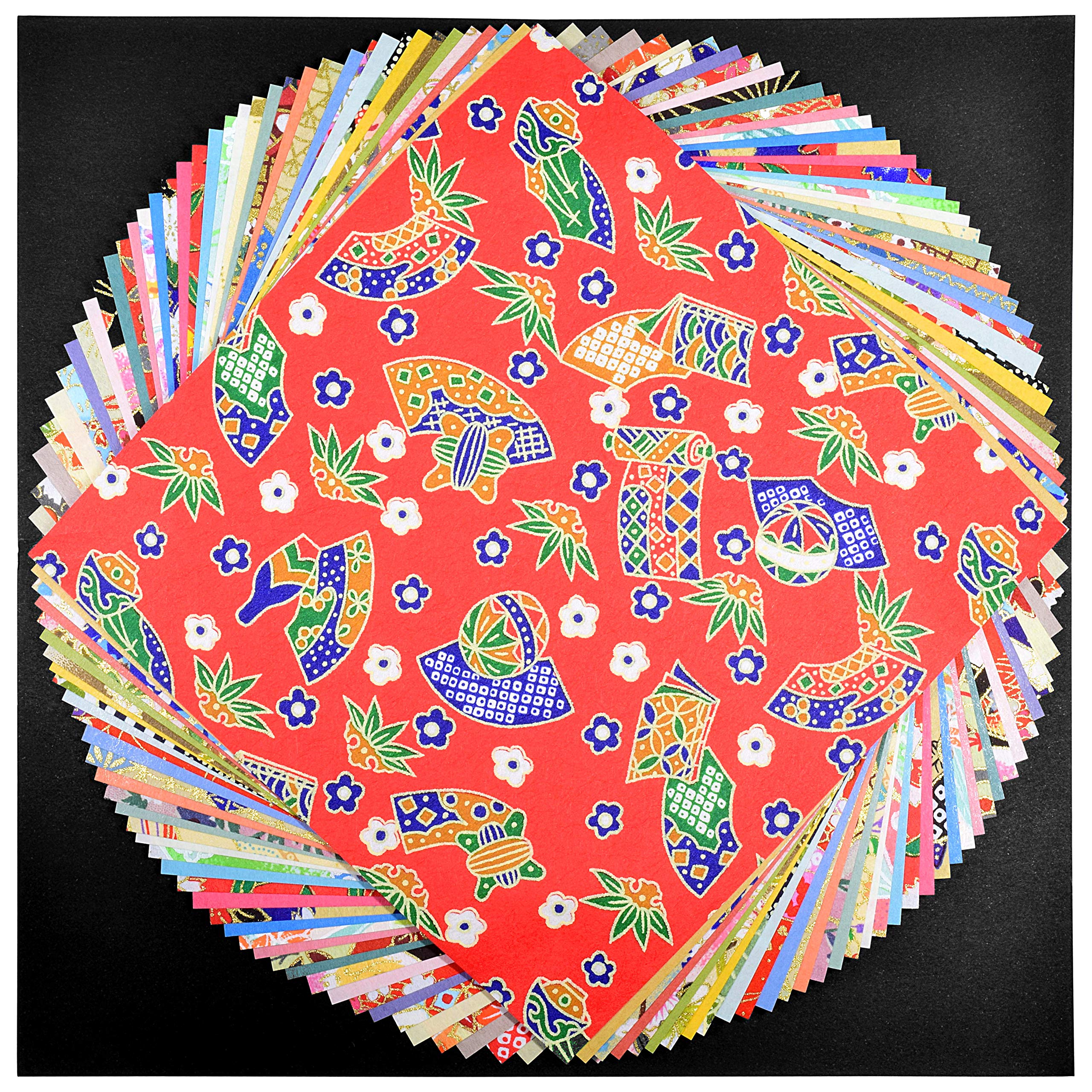 Japanese Mino Washi Traditional TSF6 Chiyogami Washi Paper, Colorful ...