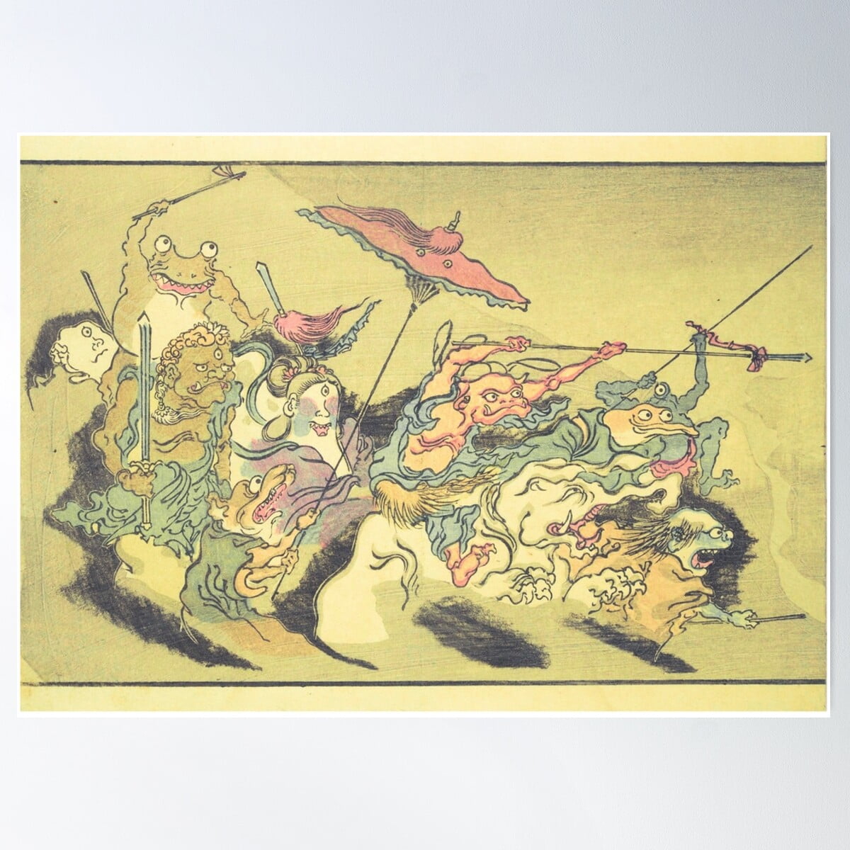 Japanese Monsters And Demons - Traditional Japanese Art - Ukiyo (Ukiyo ...