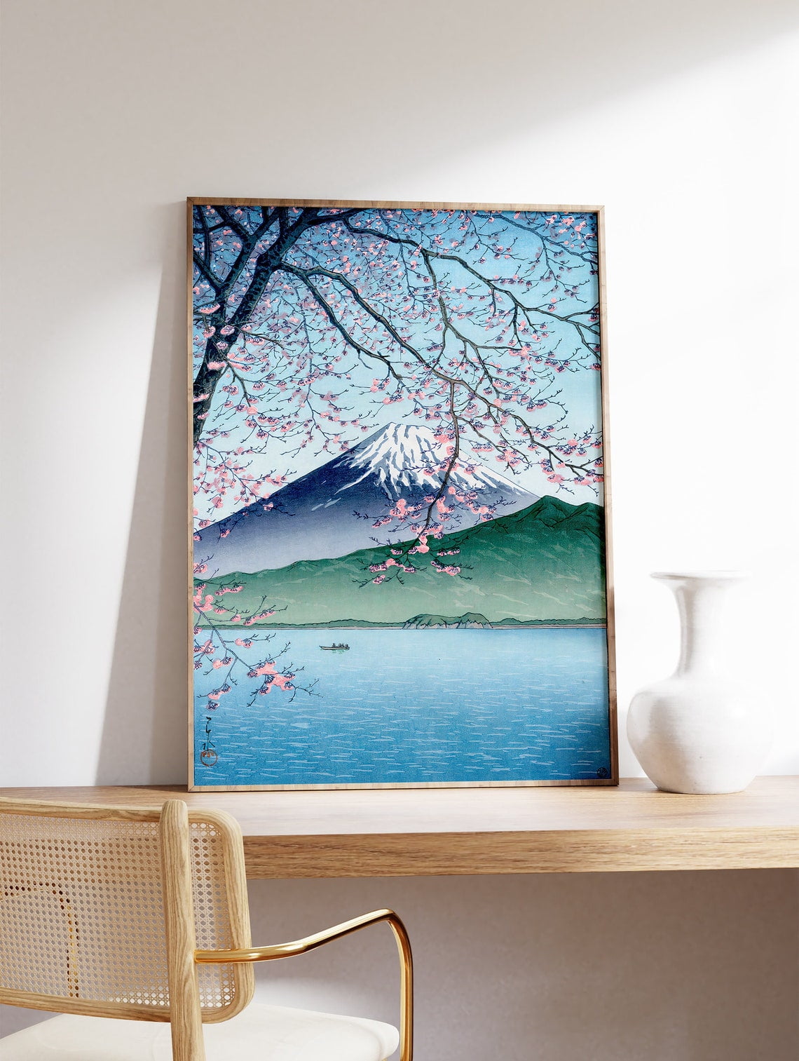 Japanese Poster, Hasui Kawase, Mt Fuji, Travel Wall Art Decor, Japan ...