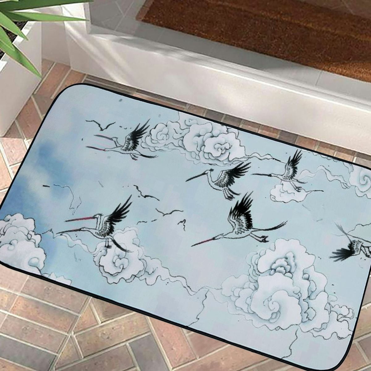 Japanese Print ,Entry Mat/, Entrance Mat/Welcome Door Mats Outdoor ...