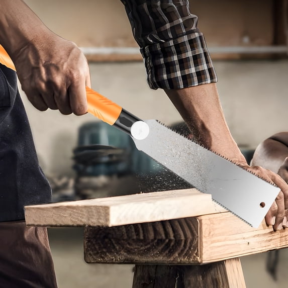 Japanese Pull Saw 9.84 Inch Pro Double Edge Hand Saw SK5 Flexible ...