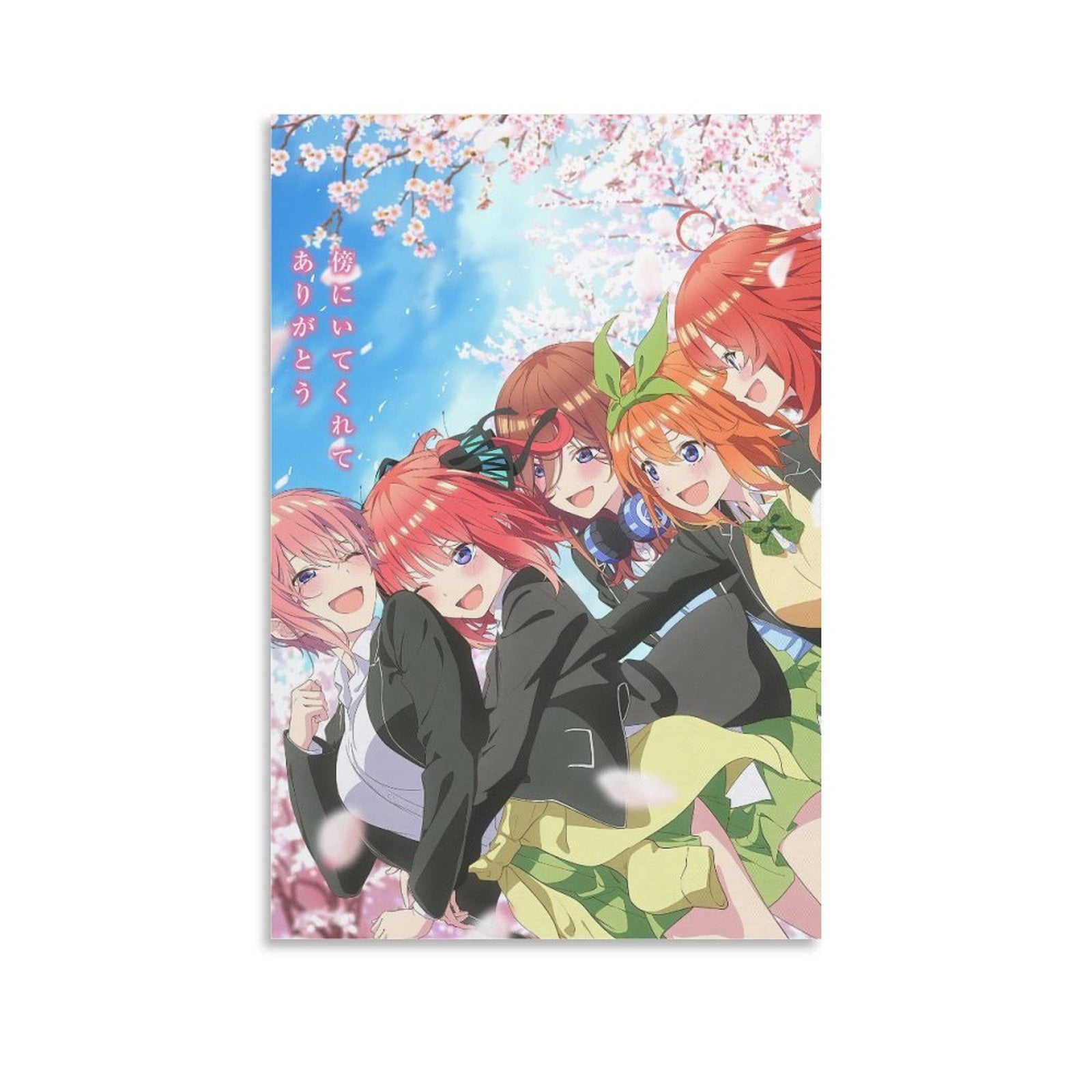 Japanese Romance Anime The Quintessential Quintuplets Poster Artworks ...