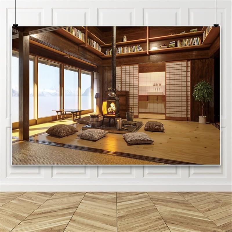 Japanese Room Backdrop Japanese Style Room Interior Photography ...