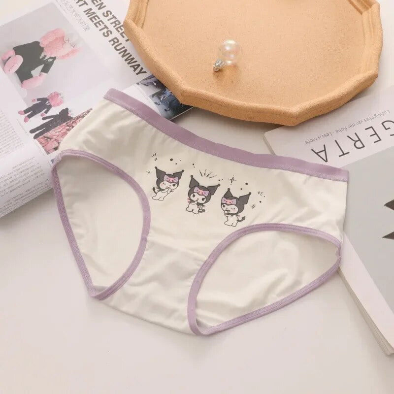 Japanese Sanrio Cinnamoroll Printed Underwear Women Sexy Lingerie Sex