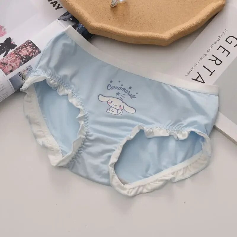 Japanese Sanrio Cinnamoroll Printed Underwear Women Sexy Lingerie Sex