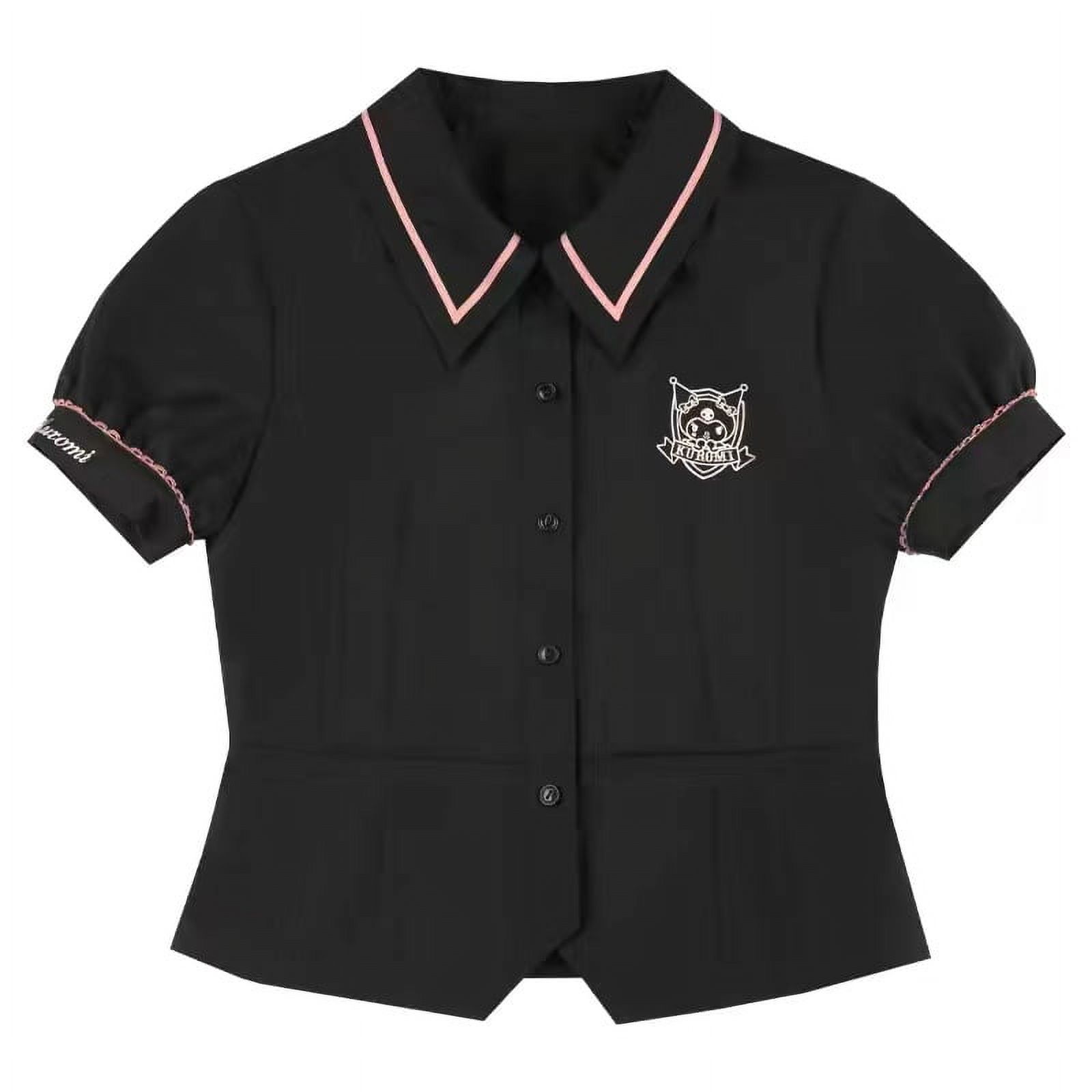 Japanese Sanrio JK Uniform Clothes New 2024 Summer Student Sweet Puff ...