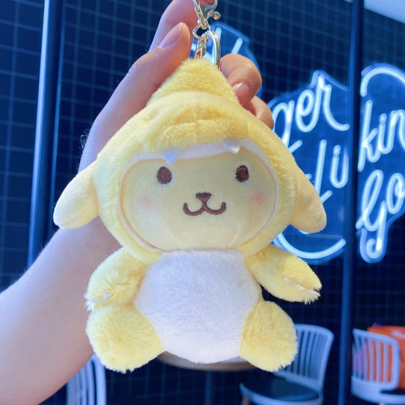 Japanese Sanrio Keychain Pendant Cute Doll Gift Bag Accessories Plush ...