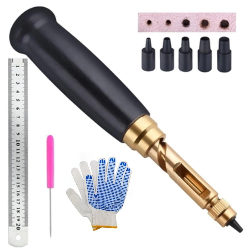 Japanese Screw Punch with Six Sizes for Accurate Hole Punching in ...