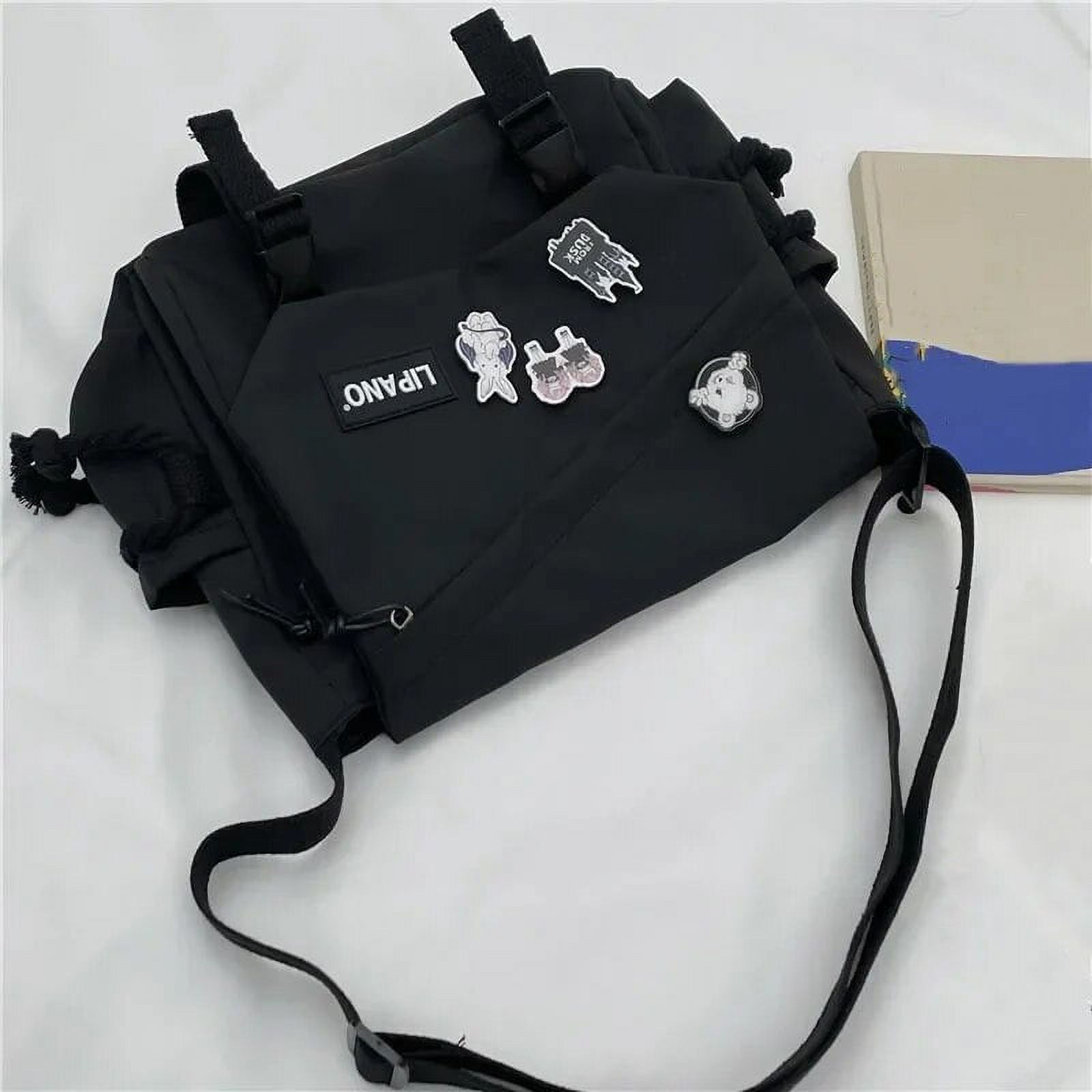 Japanese Simple Messenger Bag Korean Bag Student Nylon Waterproof ...