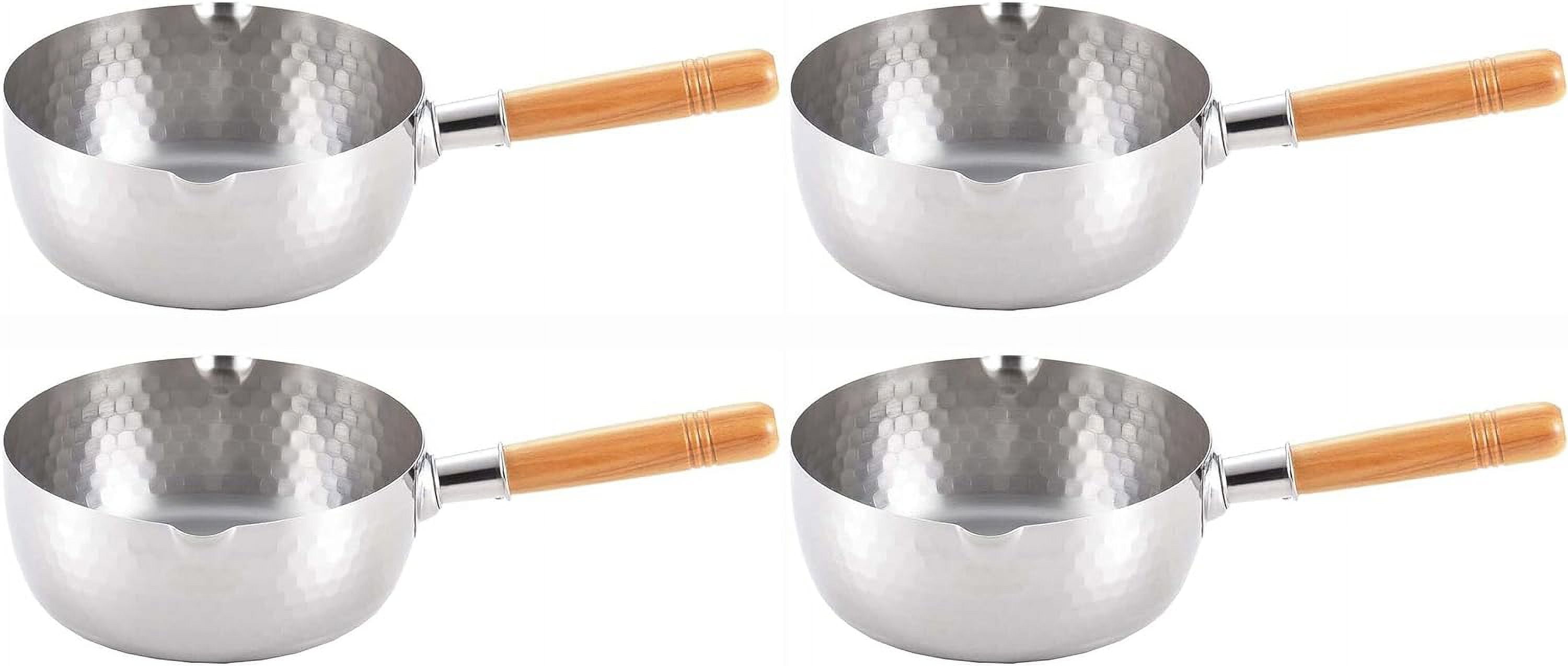 Japanese Stainless Steel Yukihira Saucepans 22cm Cooking Pot, 3 Quart ...