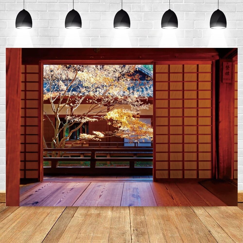 Japanese Style Backdrop Nature Living Room r Photography Background ...