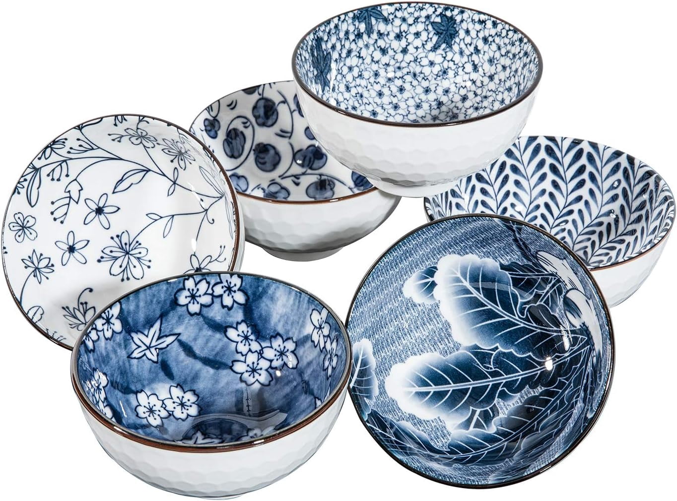 Japanese Style Ceramic Cereal Bowls,24 Ounces Salad,So Ramen Pho Salad ...