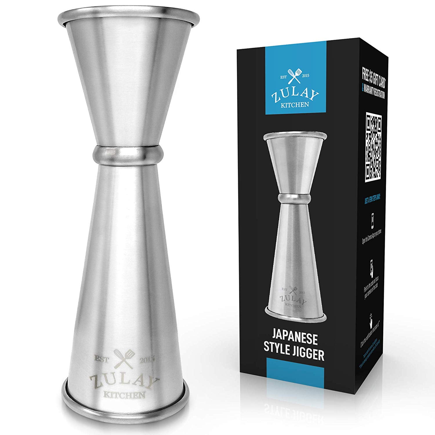 Japanese Style Double Cocktail Jigger - Walmart.com