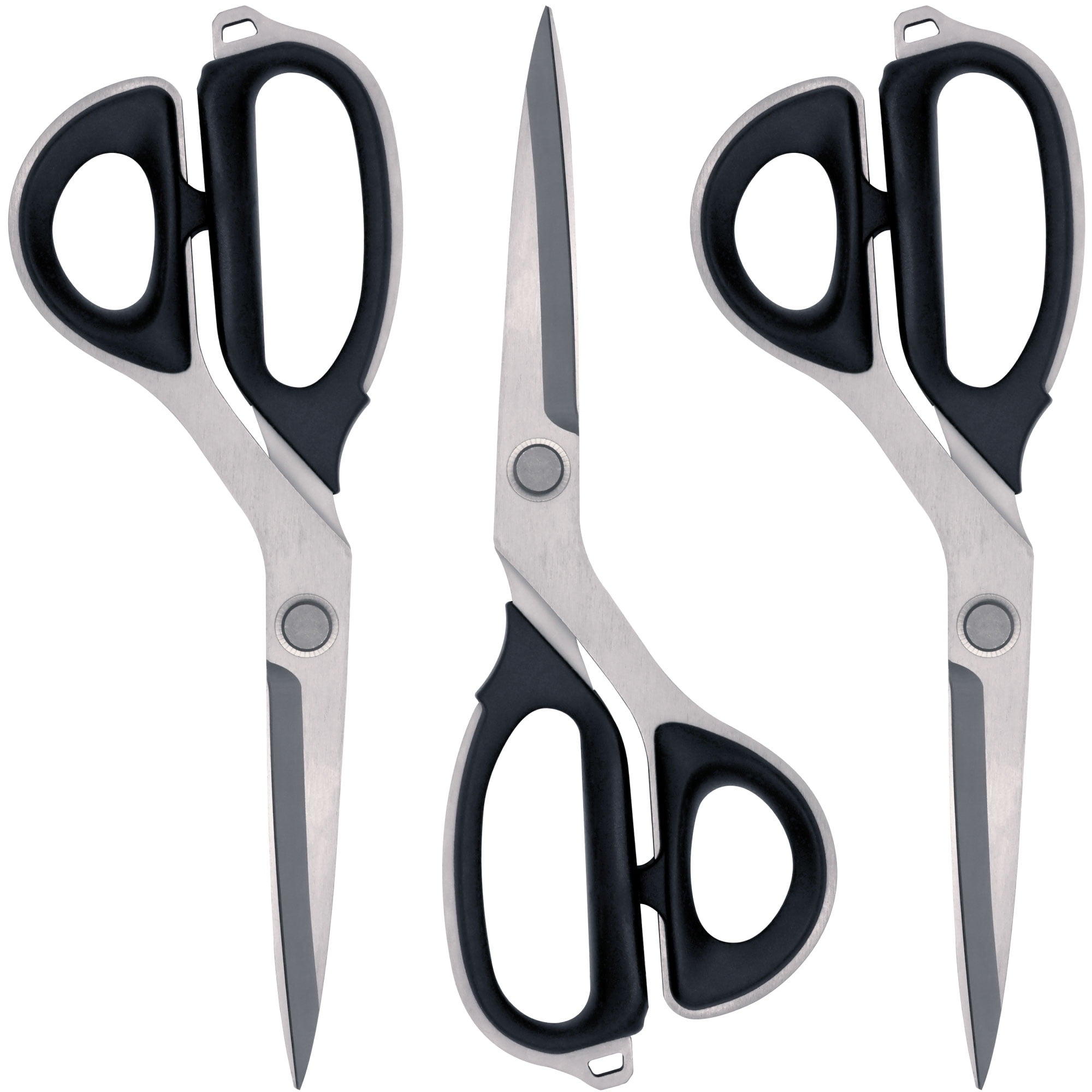 JubileeYarn Japanese Style Fabric Scissors - 9" Black - 3 Scissors ...