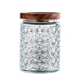 Japanese Style Glass Storage Jar For Kitchen Tea Coffee Candy And Mixed ...