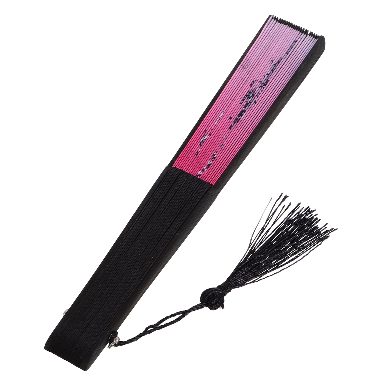 Japanese Style Handheld Fan With Cherry Blossom Design For Bridesmaids ...