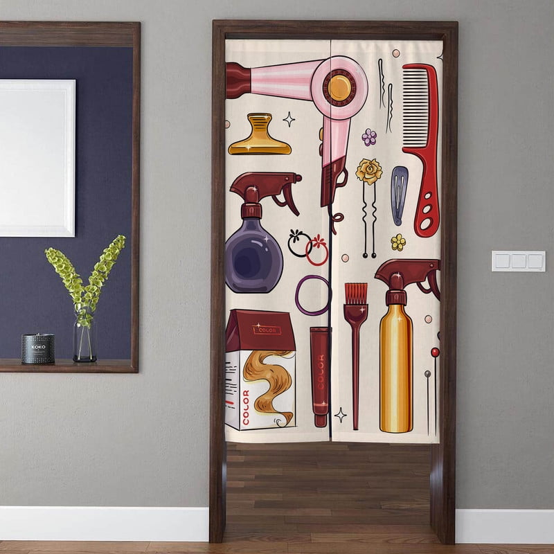 Japanese Style Noren Door Curtain Japanese Art Noren Drapes Window ...