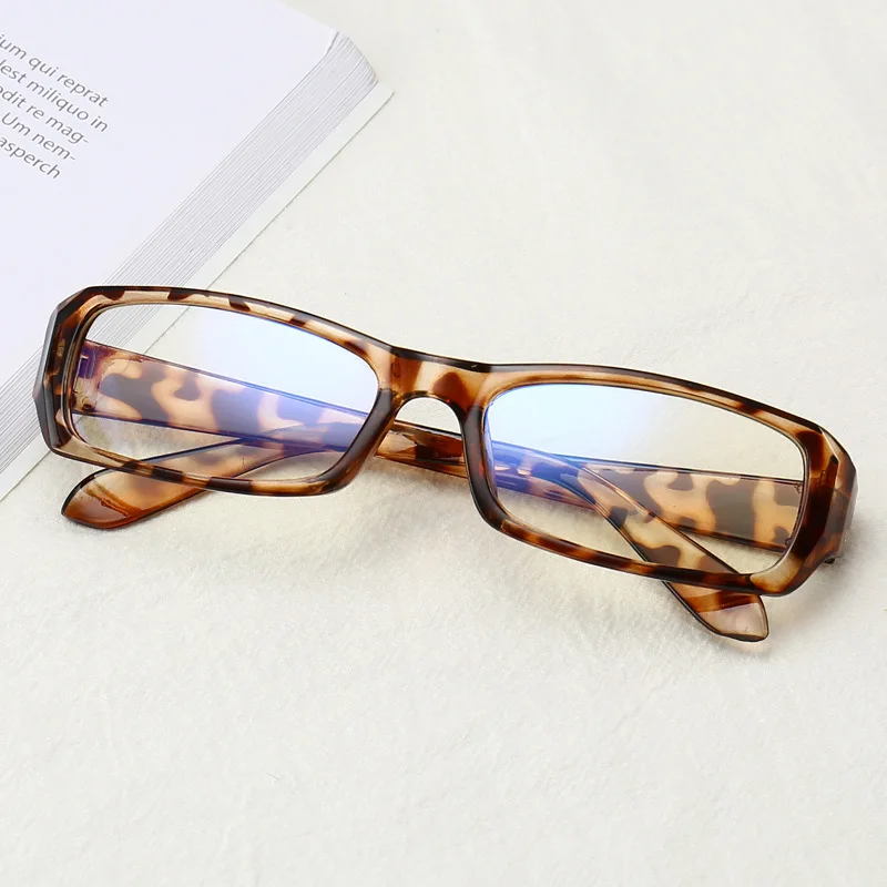 Japanese Style Optical Spectacle Glasses for Women Luxury Square Blue ...