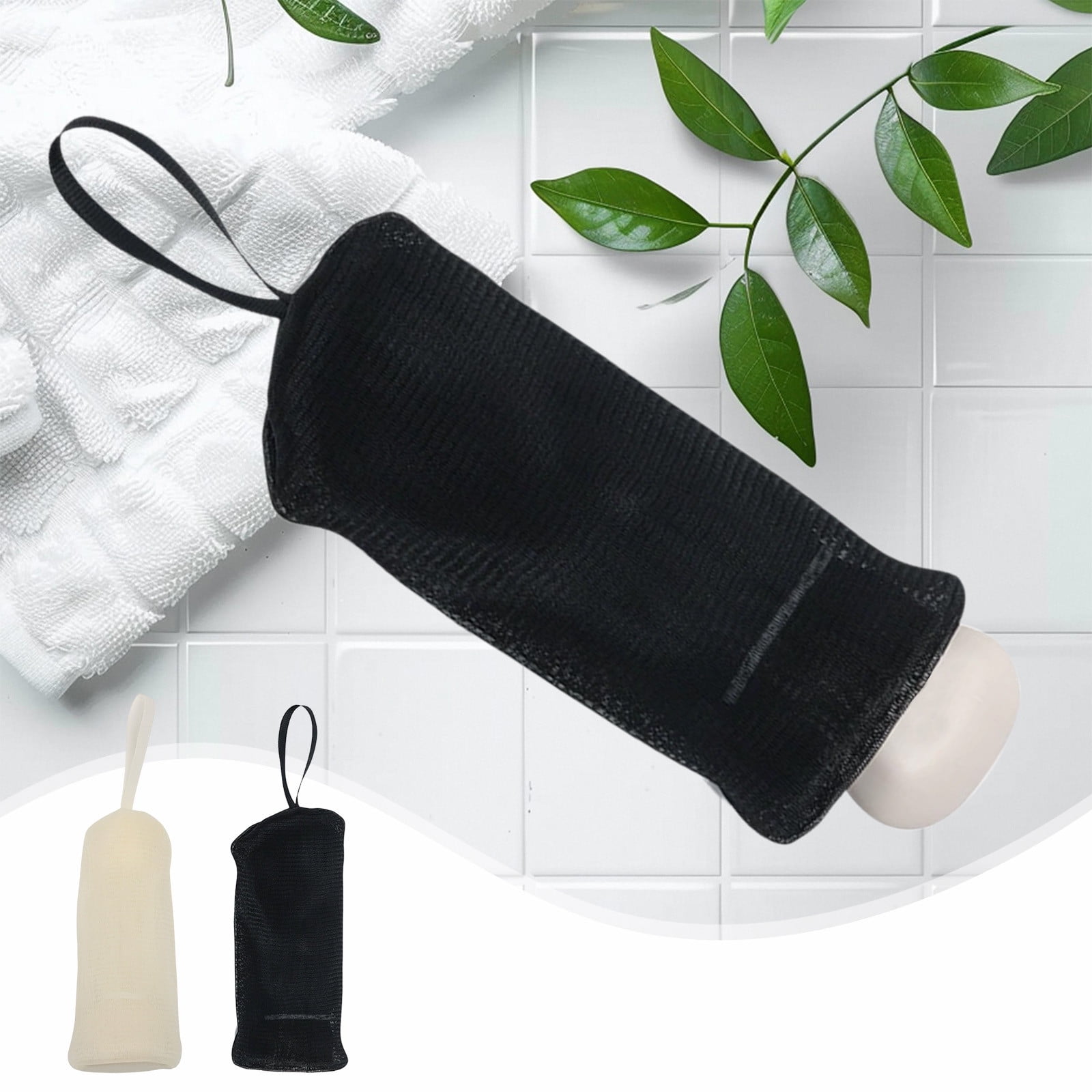 Japanese Style Pull Ring Lather Net, Facial Cleansing Tool, Soft ...